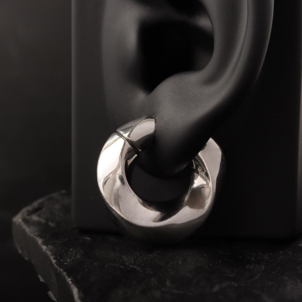 Mobius Ear Weights/ 6mm Gauge for Stretched Ear/ 2G Ear Plug/ Heavy Ga ...